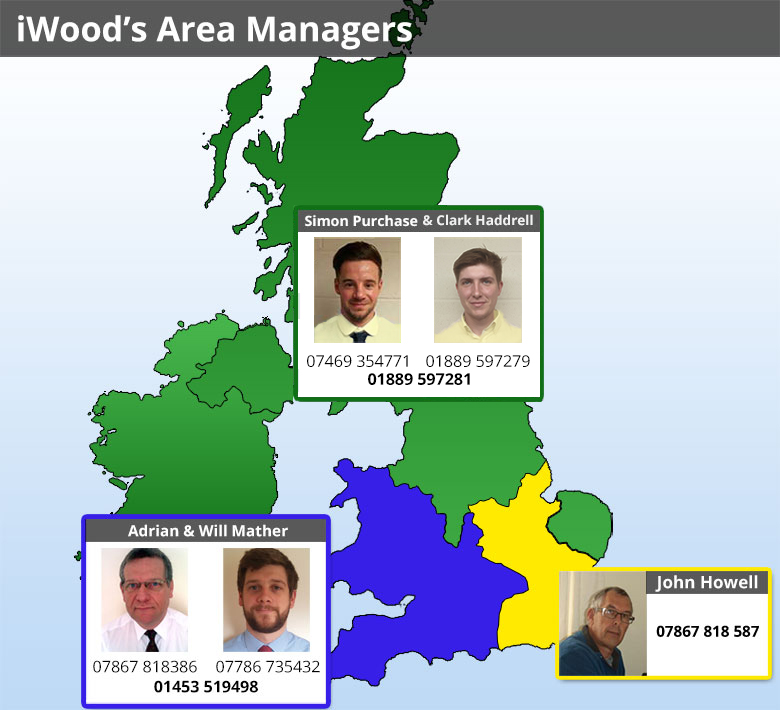 iWood's Area Managers