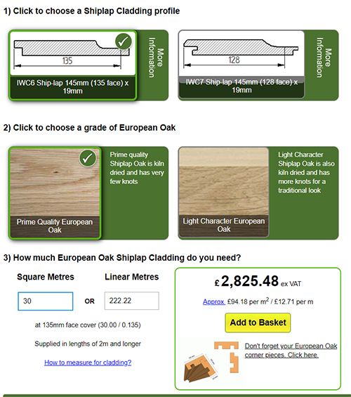 External Cladding Information