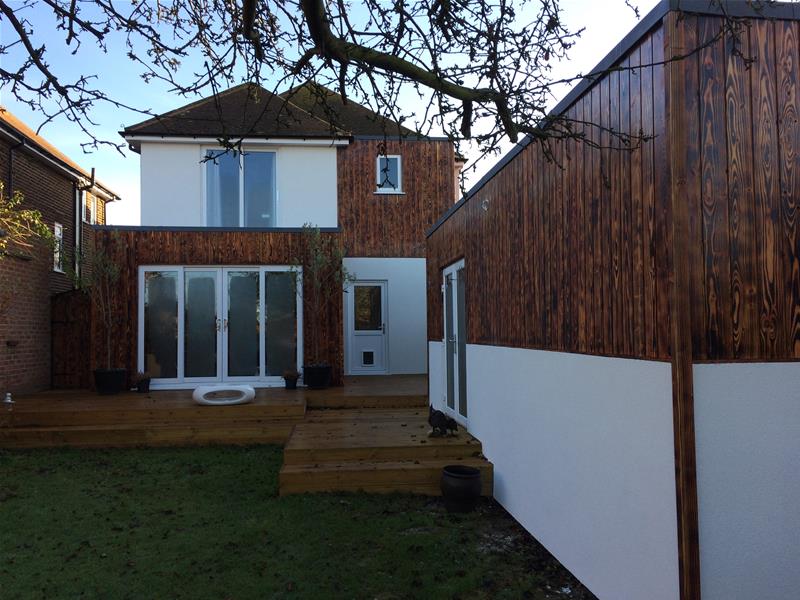 Burnt Larch - iWood Timber