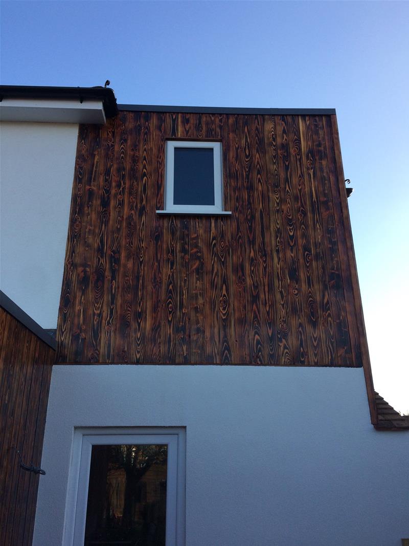 Burnt Larch - iWood Timber