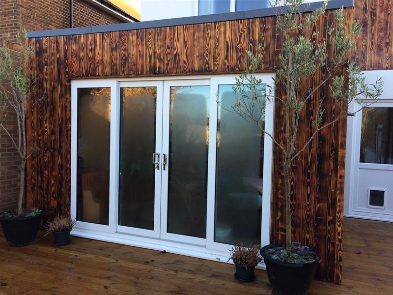 Burnt Larch - iWood Timber