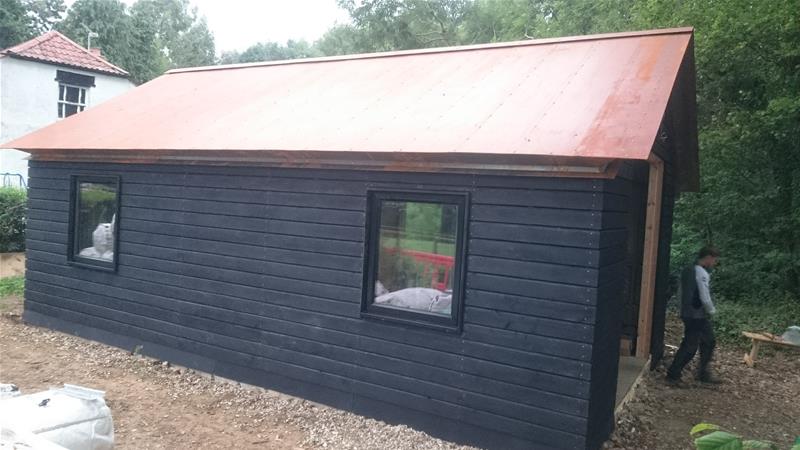 Charred Black Cladding - iWood Timber